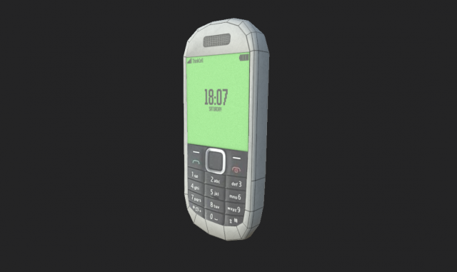 phone 3D Model in Phone and Cell Phone 3DExport