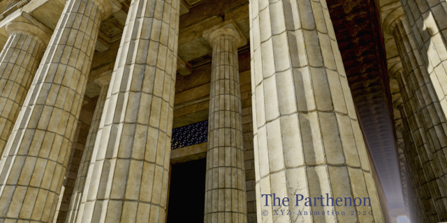 the parthenon 3D Model in Buildings 3DExport