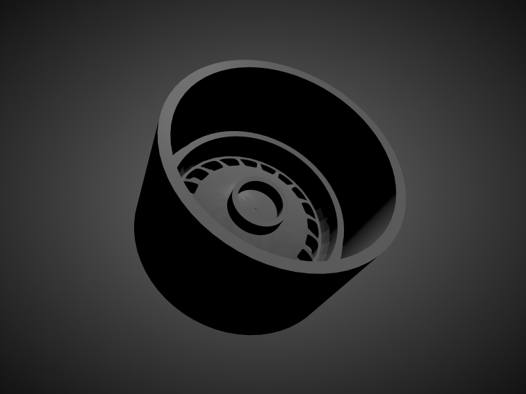 rotiform vce-t scalable and 3d printable rim 3D Print Models in Vehicle ...