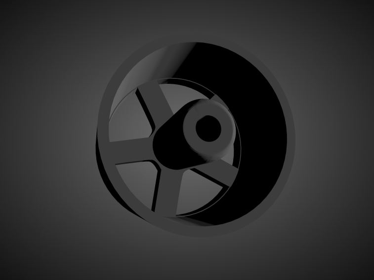 volvo classic oem rims with brakes and tires for hot wheels 3D Print ...