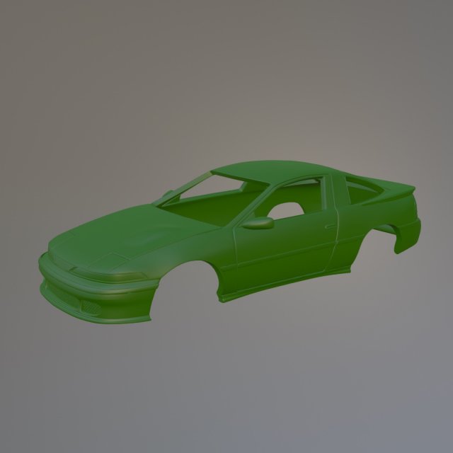 Mitsubishi Eclipse-Eagle Talon 3D Print Model in Vehicle 3DExport