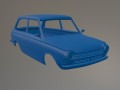 Daf 55 Estate Printable Car Body 3D Print Models in Vehicle 3DExport