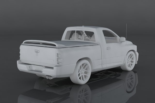 dodge ram 3D Model in Van and Minivan 3DExport
