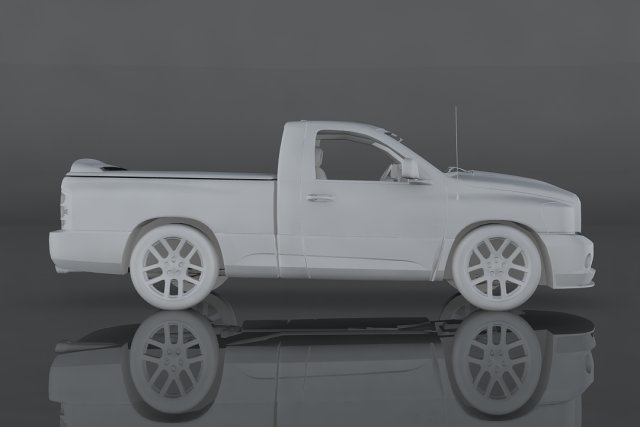 dodge ram 3D Model in Van and Minivan 3DExport