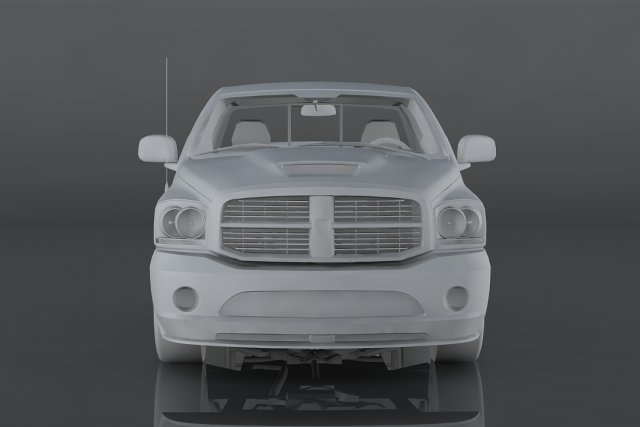dodge ram 3D Model in Van and Minivan 3DExport