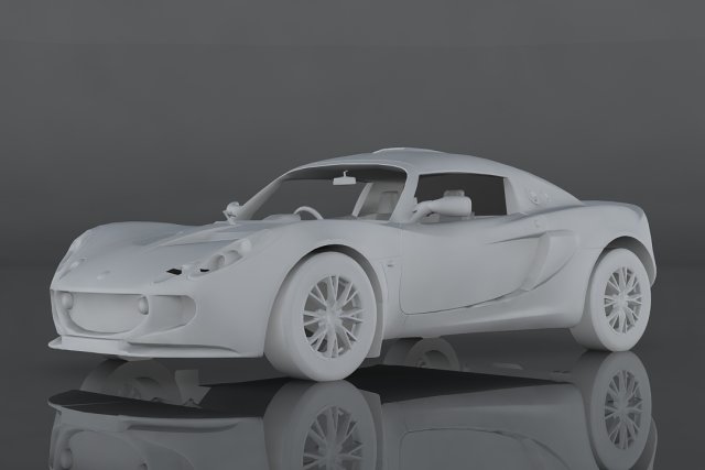 lotus exige cup 240 3D Model in Sport Cars 3DExport