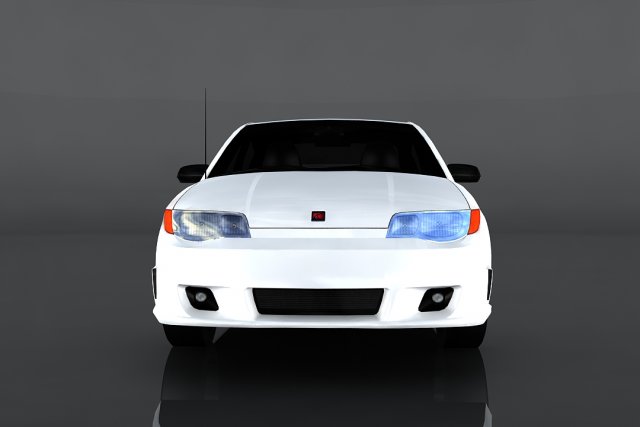 saturn ion 3D Model in Sedan 3DExport