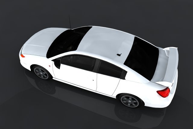 saturn ion 3D Model in Sedan 3DExport