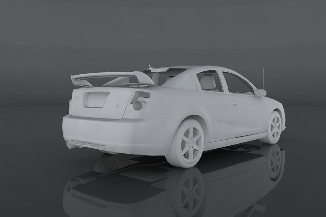 saturn ion 3D Model in Sedan 3DExport