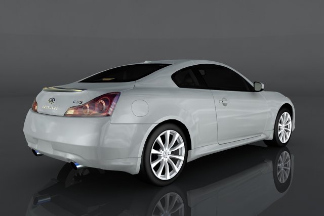 infiniti g37 3D Model in Sedan 3DExport