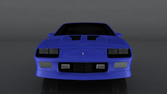 chevrolet camaro iroc 3D Model in Sedan 3DExport