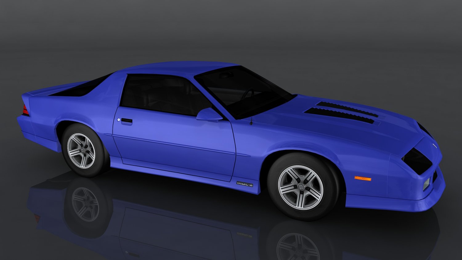 Chevrolet Camaro IROC 3D Model in Sedan 3DExport
