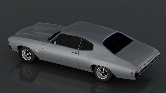 chevrolet chevelle ss 454 3D Model in Sedan 3DExport
