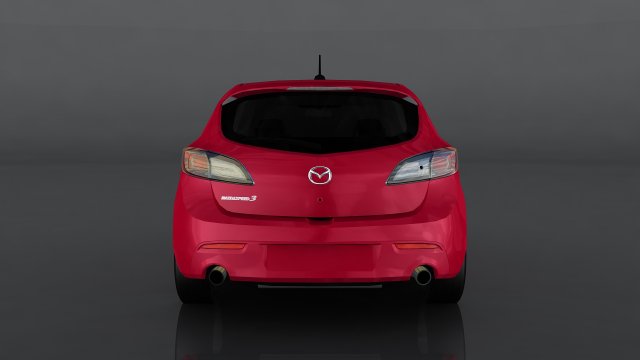 mazda 3 3D Model in Sedan 3DExport