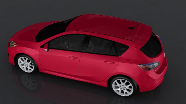 mazda 3 3D Model in Sedan 3DExport