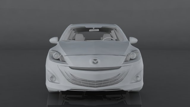 mazda 3 3D Model in Sedan 3DExport