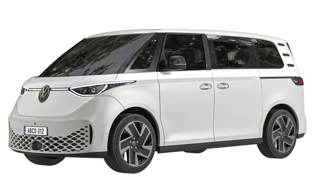 Volkswagen ID Buzz 3D Model in Concept 3DExport