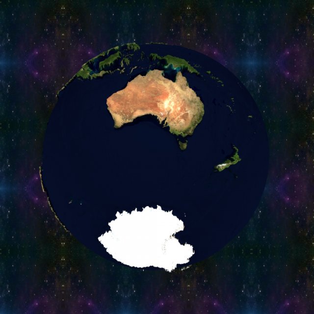 scale relief topographic world map 3dprinter scale 1in50000000 3D Print ...