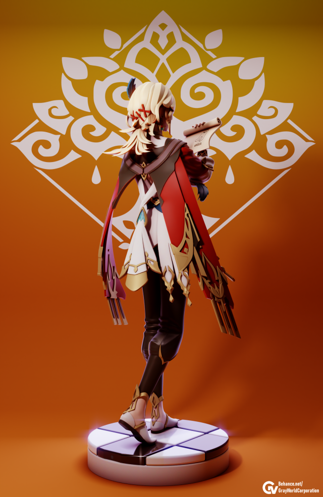 Kaveh Genshin Impact 3D Print Model in Man 3DExport