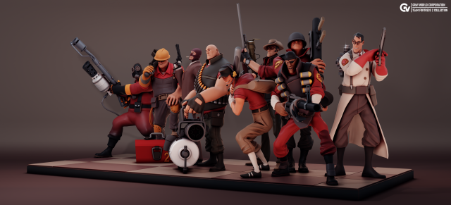 Extra Base For Set Team Fortress 2 Free 3D Print Model in Terrain 3DExport