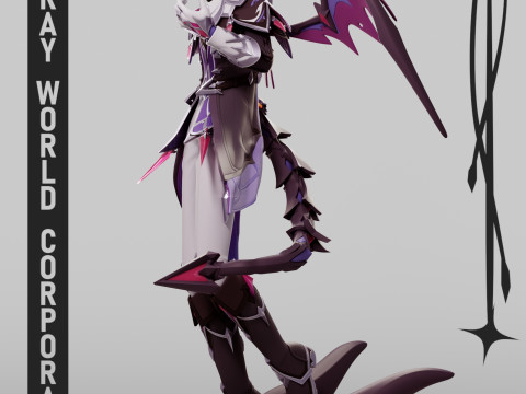 Durin Genshin Impact 3D Druckmodell in Mann 616349 | 3DExport