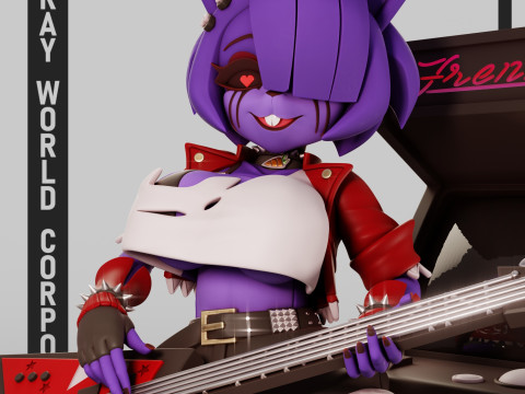 Bonfie 2 Frenis Night Club Modello di stampa 3D in Mostri & Creature ...