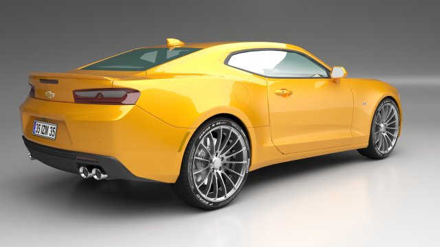 chevrolet camaro 3D Model in Sport Cars 3DExport