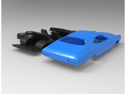 Gran torino sport 72 rc 3D Print Model in Vehicle 608759 | 3DExport