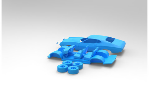 Gran torino sport 72 rc 3D Print Model in Vehicle 608759 | 3DExport