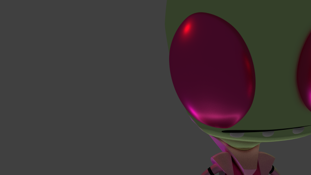 invader zim model 3D Model in Alien 3DExport