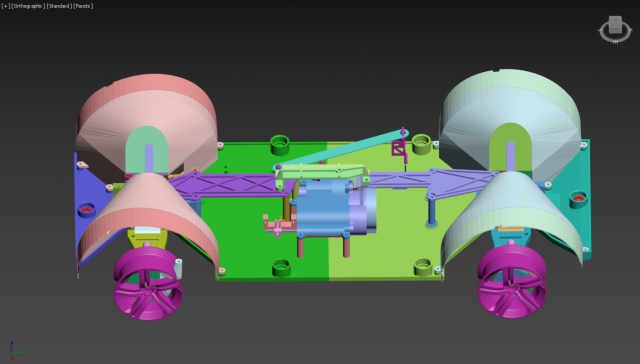 Rc car chassis 3D Print Model in Automotive 3DExport