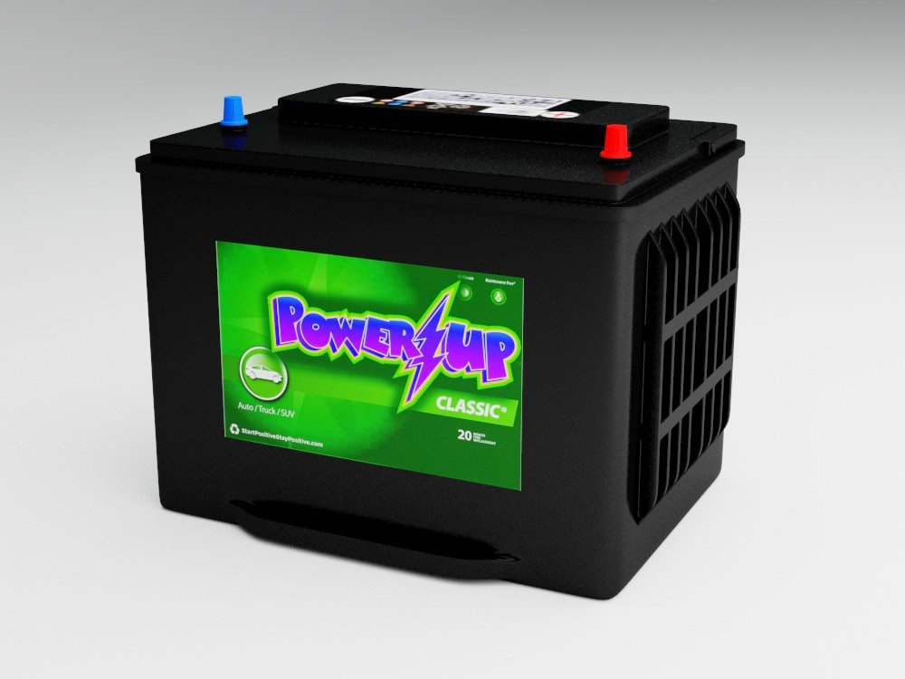 battery exploded 3D Models in Parts of auto 3DExport