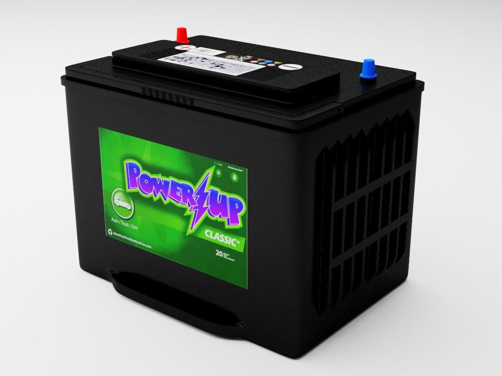 battery exploded 3D Models in Parts of auto 3DExport