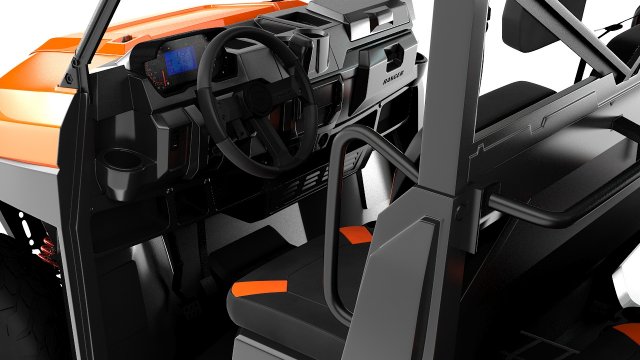 Polaris ranger crew 2018 3D Model in SUV 3DExport
