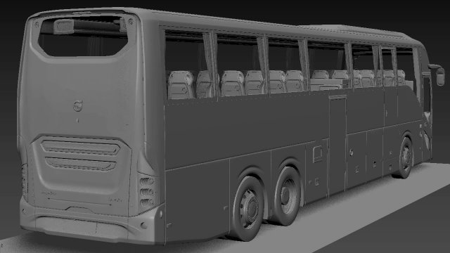 Volvo 9700 3D Model in Bus 3DExport