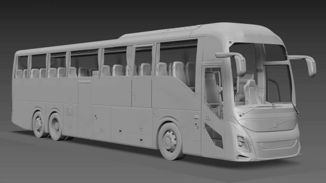 Volvo 9700 3D Model in Bus 3DExport