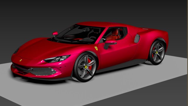 Ferrari 296 GTB Modelo 3D in Coches Deportivos 3DExport