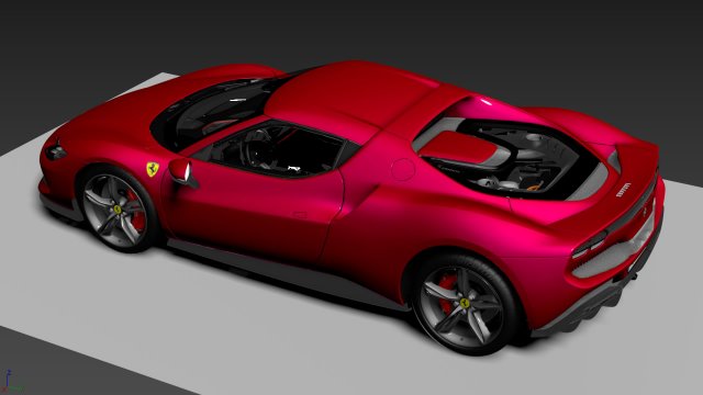 Ferrari 296 GTB Modelo 3D in Coches Deportivos 3DExport