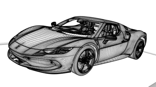 Ferrari 296 GTB Modelo 3D in Coches Deportivos 3DExport