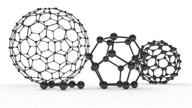 the set of models of graphene molecules 3D Model in Medicines 3DExport