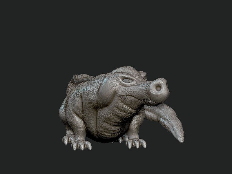 croco 3D Print Models in Animals 3DExport