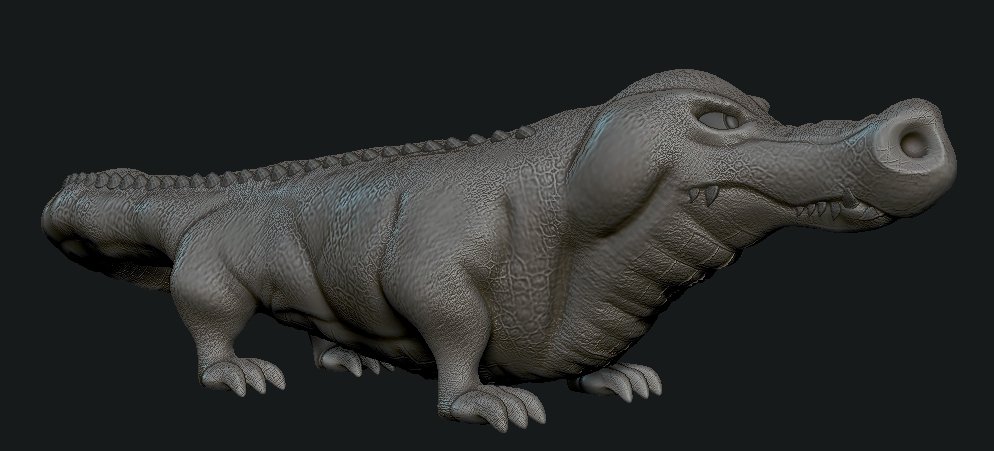 croco 3D Print Models in Animals 3DExport