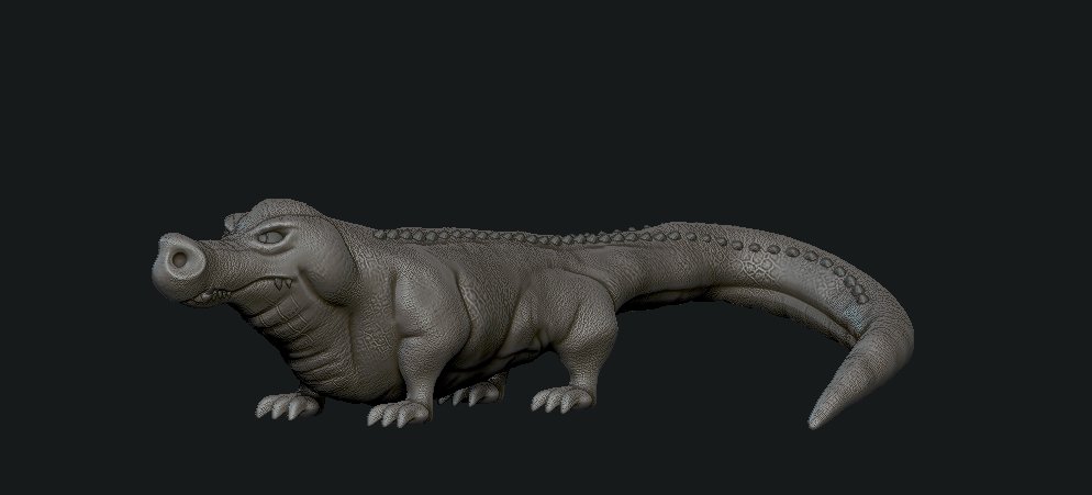 croco 3D Print Models in Animals 3DExport
