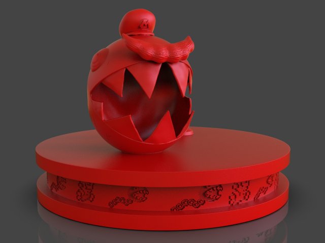 mario chomp from super mario odyssey 3D Print Model in Toys 3DExport