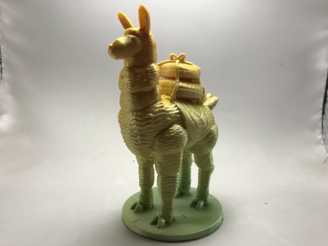 stylized llama 3 versions 3D Print Model in Figurines 3DExport