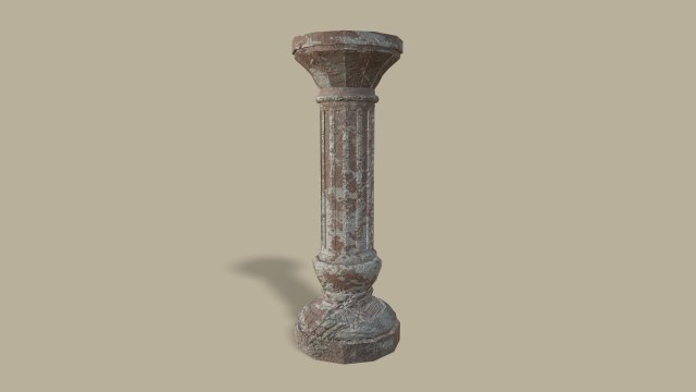 set of old columns and pillars 3D Model in Sculpture 3DExport
