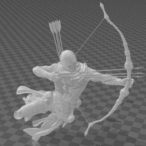 assassins creed origins bayek - figure printable 3D Print Model in Man 3DExport