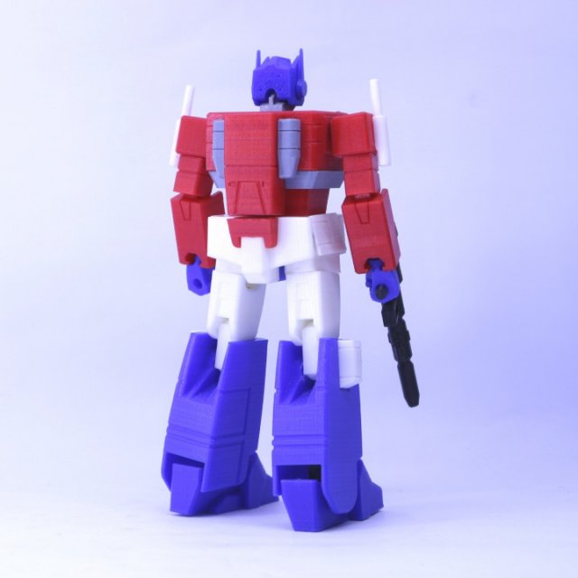 optimus prime articulated g1 transformers 3D Print Model in Monsters ...