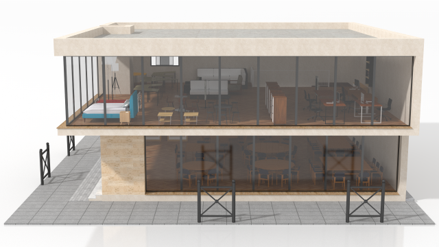 furniture store 3D Model in Buildings 3DExport