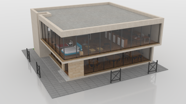 furniture store 3D Model in Buildings 3DExport